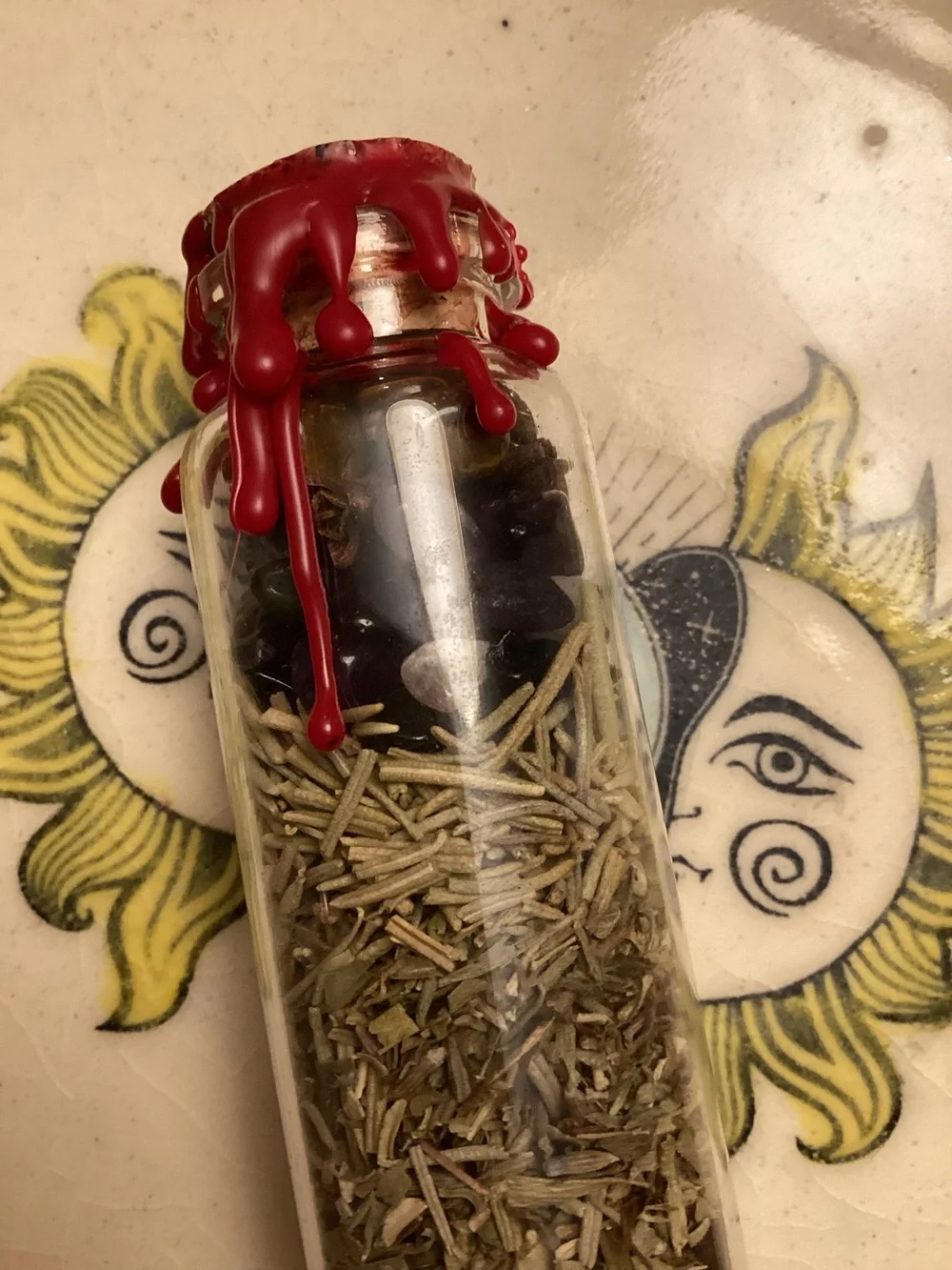 Handmade | Other | Protection Intention Spell Jar Black Salt Clove ...
